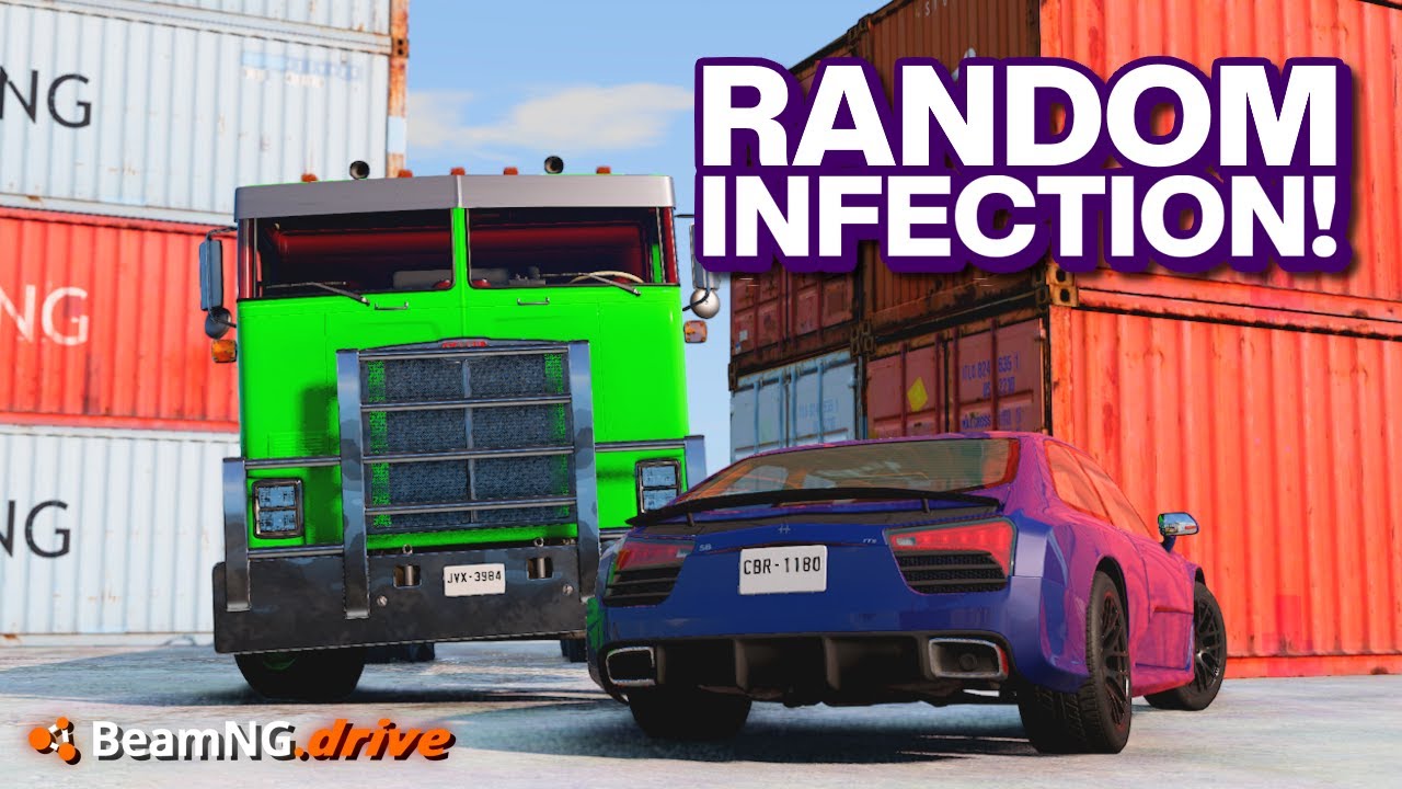 Random Infection will always be great fun! : BeamNG : BeamMP - YouTube