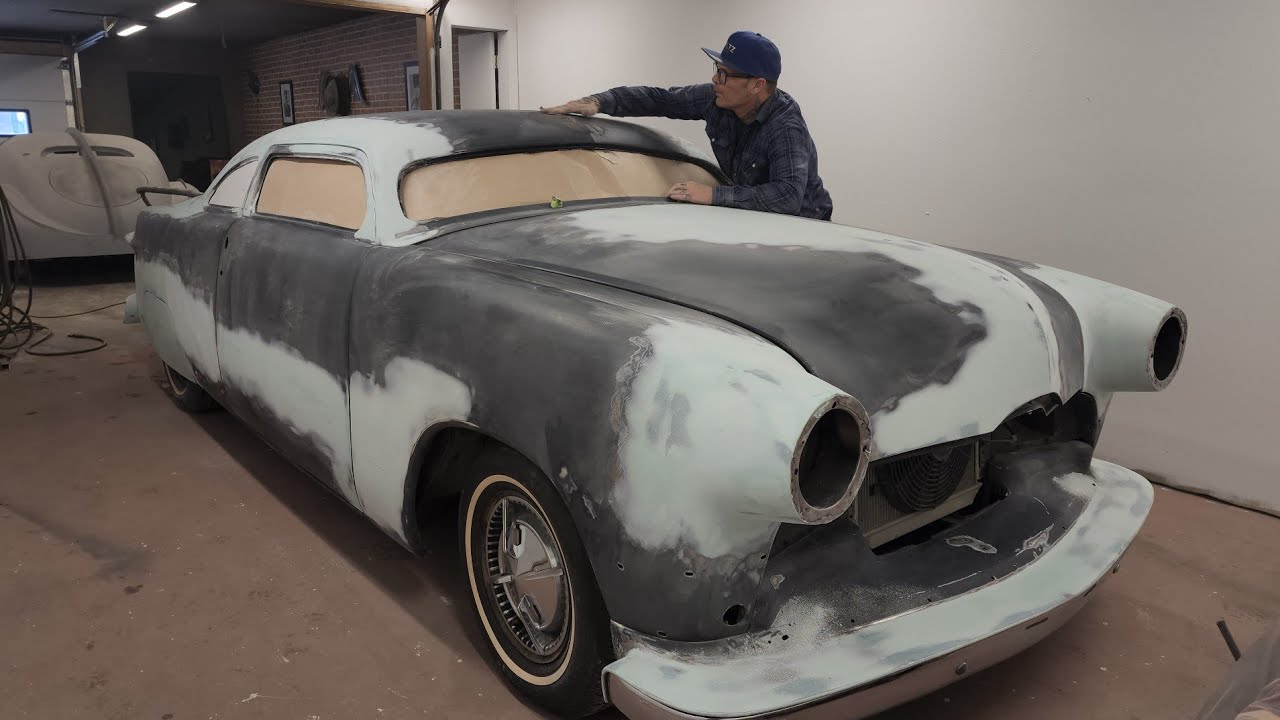 The 1950 Ford is officially ready for primer!!! 😅 - YouTube