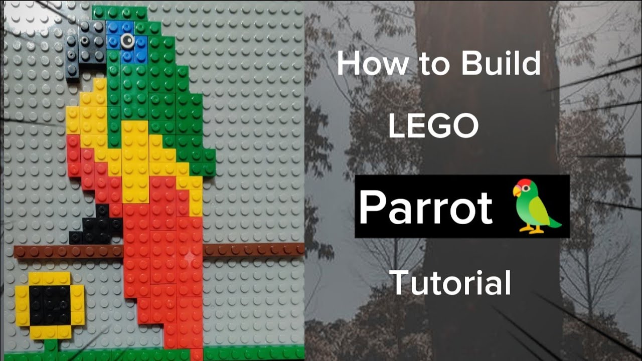 How to build Lego Parrot 🦜 Step by step tutorial | Lego Bricks and More ...