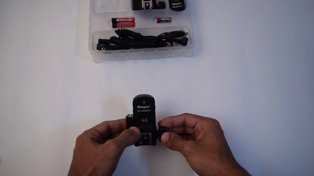 Simpex Flash Trigger 612 Mark II Unboxing and Hands On Overview - YouTube
