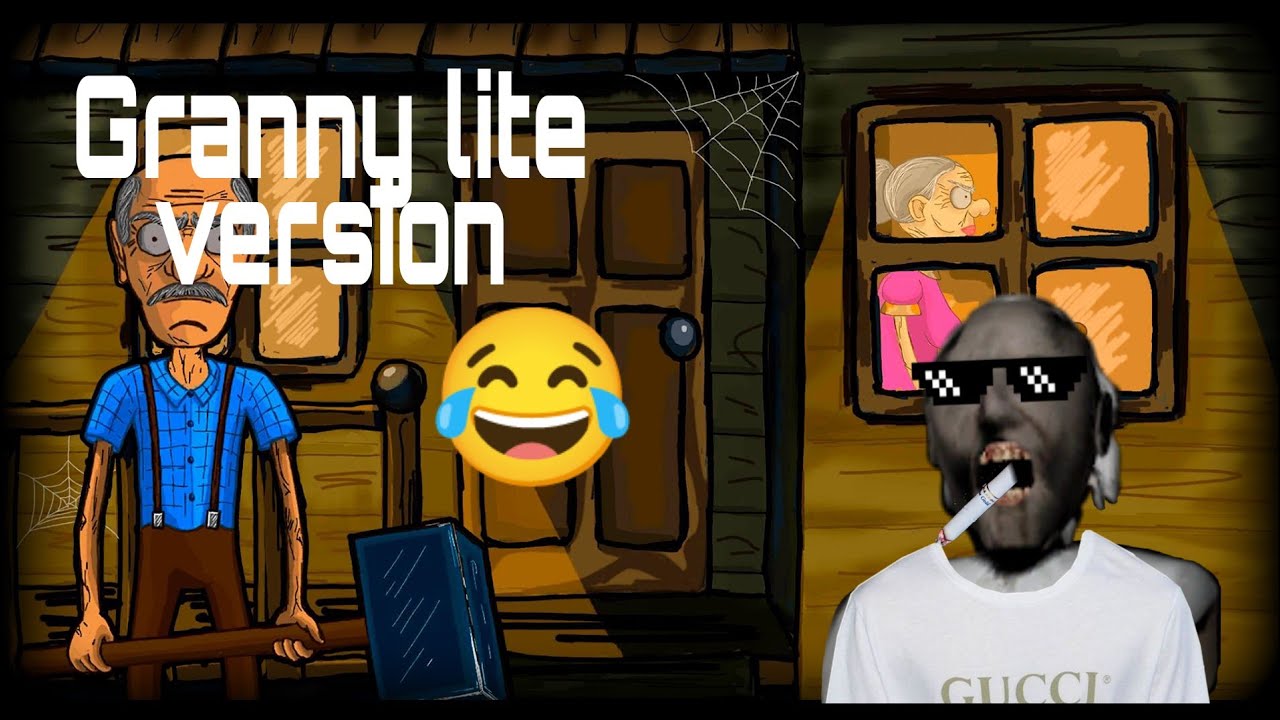 Granny lite version 🤣🤣 || grandpa and granny house escape 😬 - YouTube