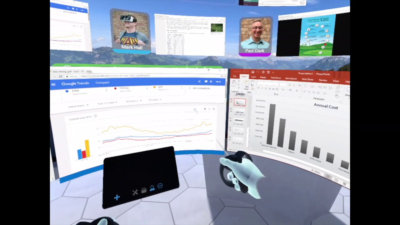 Moving Around Screens in VR - YouTube