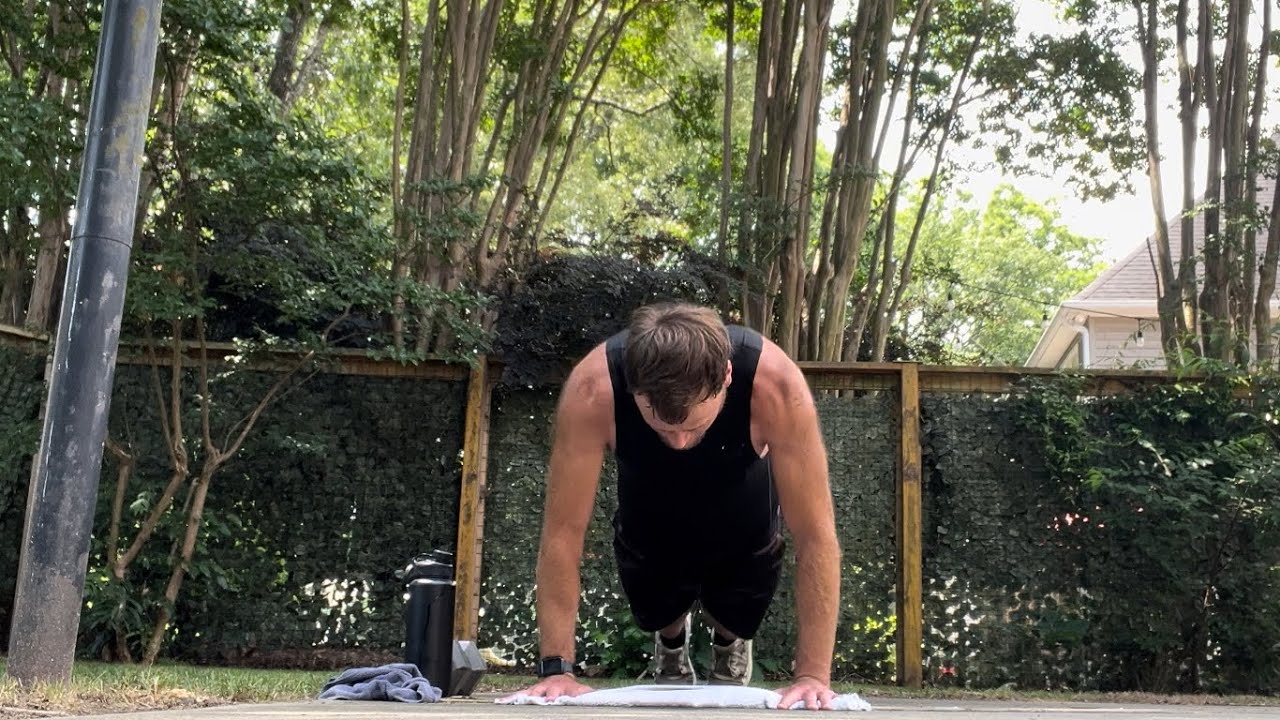 20 to 1 reps of (1) pump burpees feature w/ single dumbbell arm raise lefts, & regular push ups ...