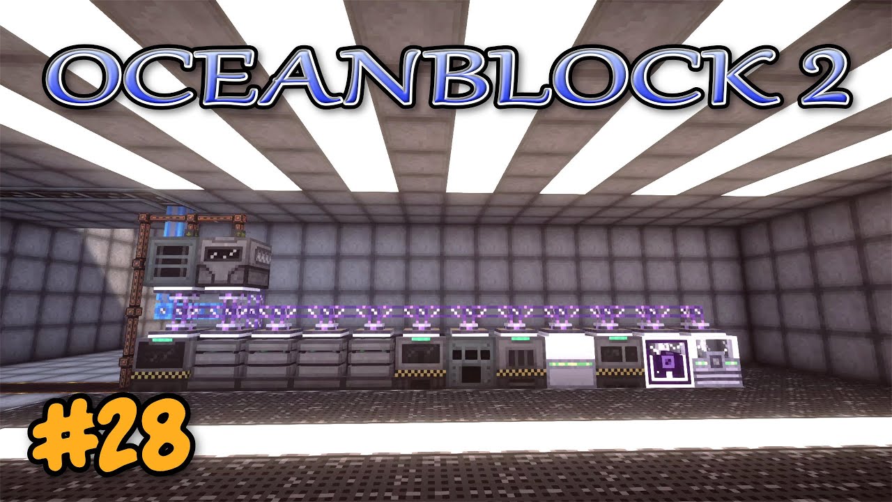 Mekanism Autocrafting with AE2 - E28 - Oceanblock 2 Modded Minecraft ...