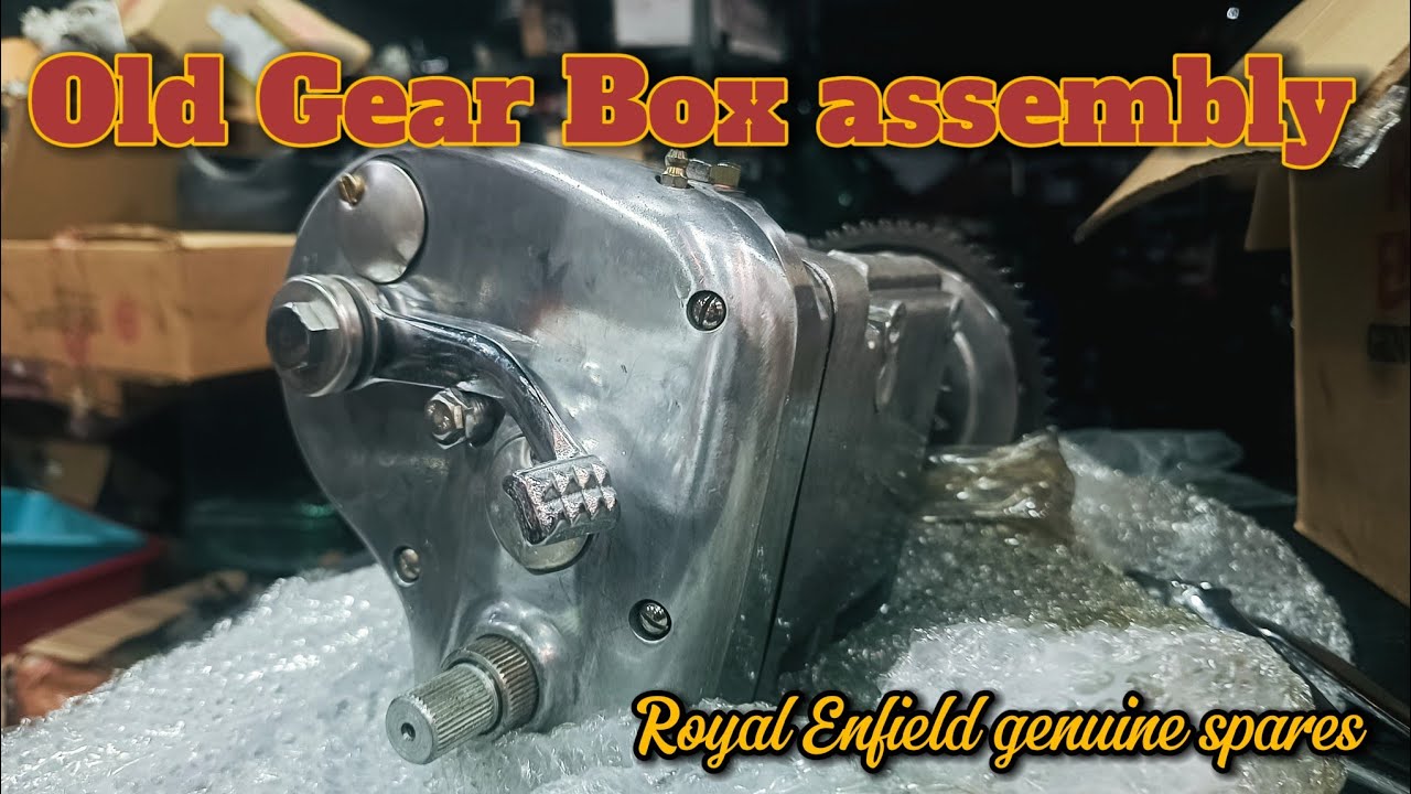 Old Gear Box assembly For Bullet|Royal Enfield genuine spares|HMS ...