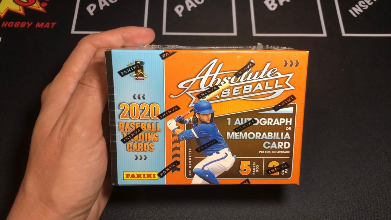 Absolute Baseball 2020 Blaster Box 1 - YouTube