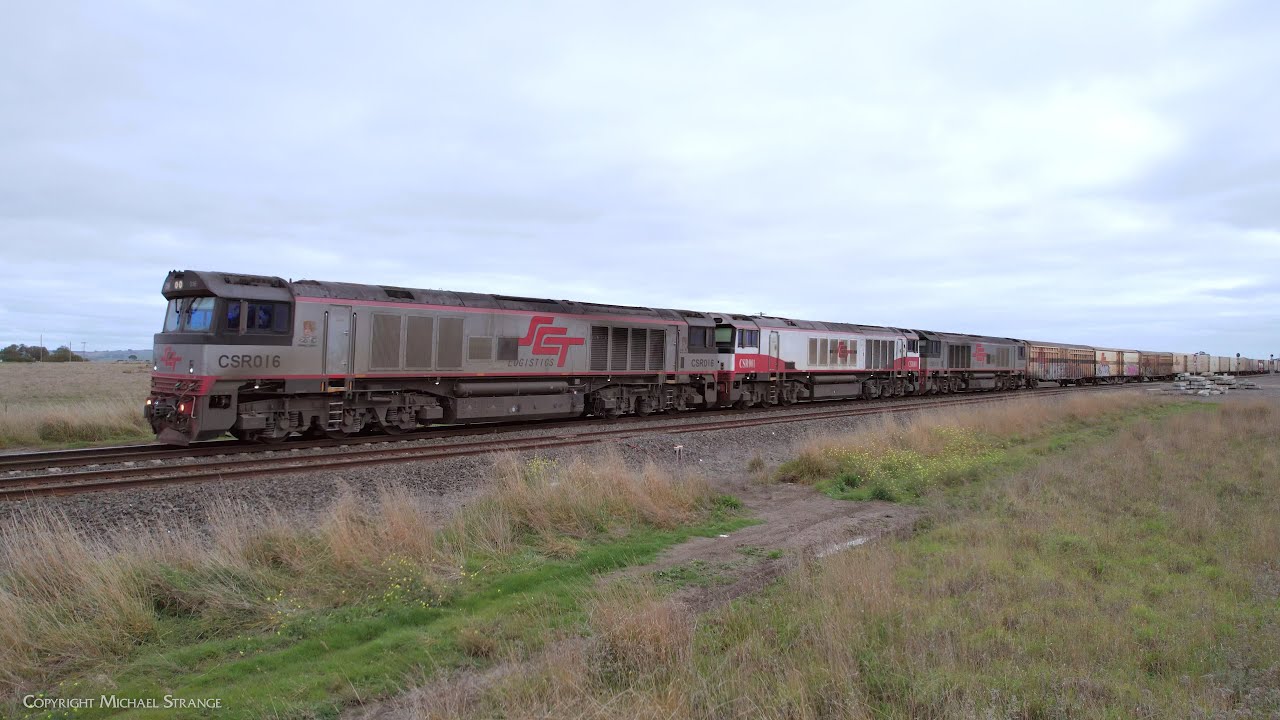 5PM9 SCT Mixed Freight Train With Three Diesel Locomotives (16/7/2023 ...