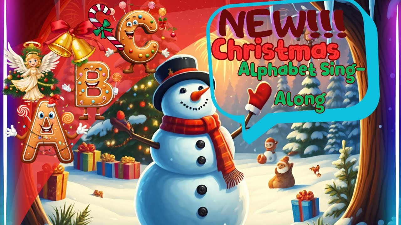 A to Z Merry Christmas Alphabet | ABC Adventure | Toddler Learning New ...