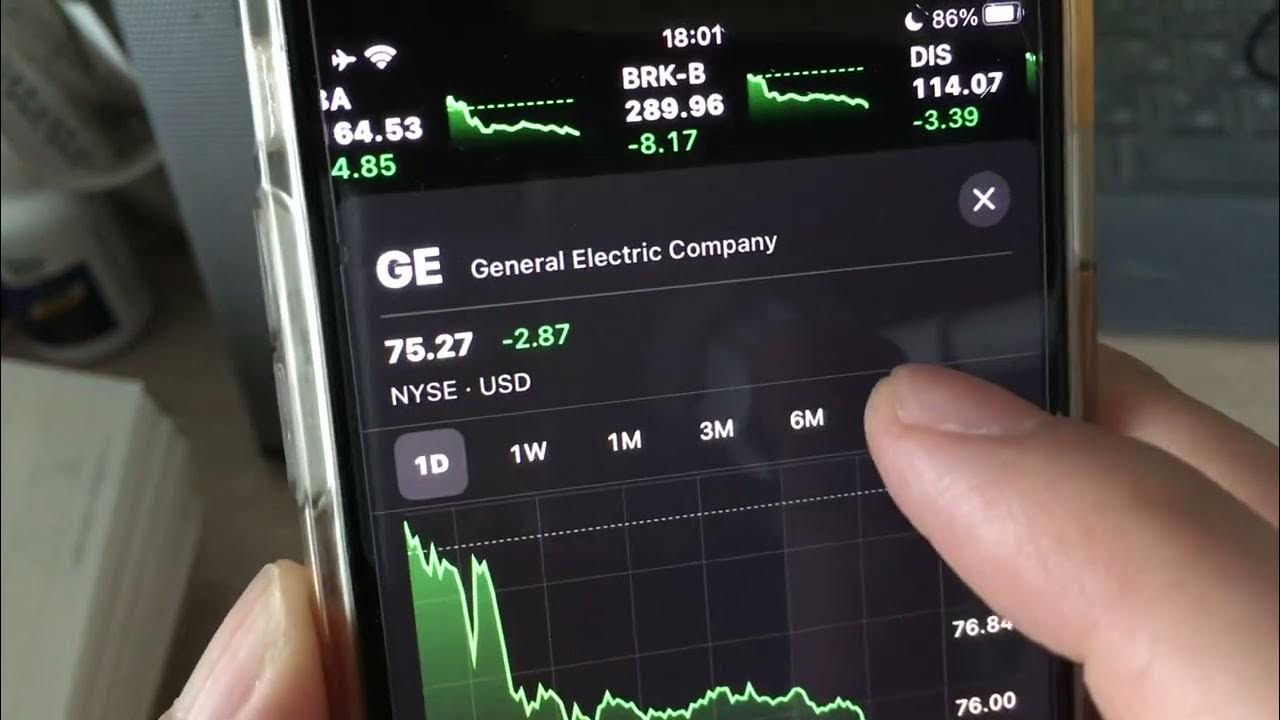 iPhone stocks app - YouTube