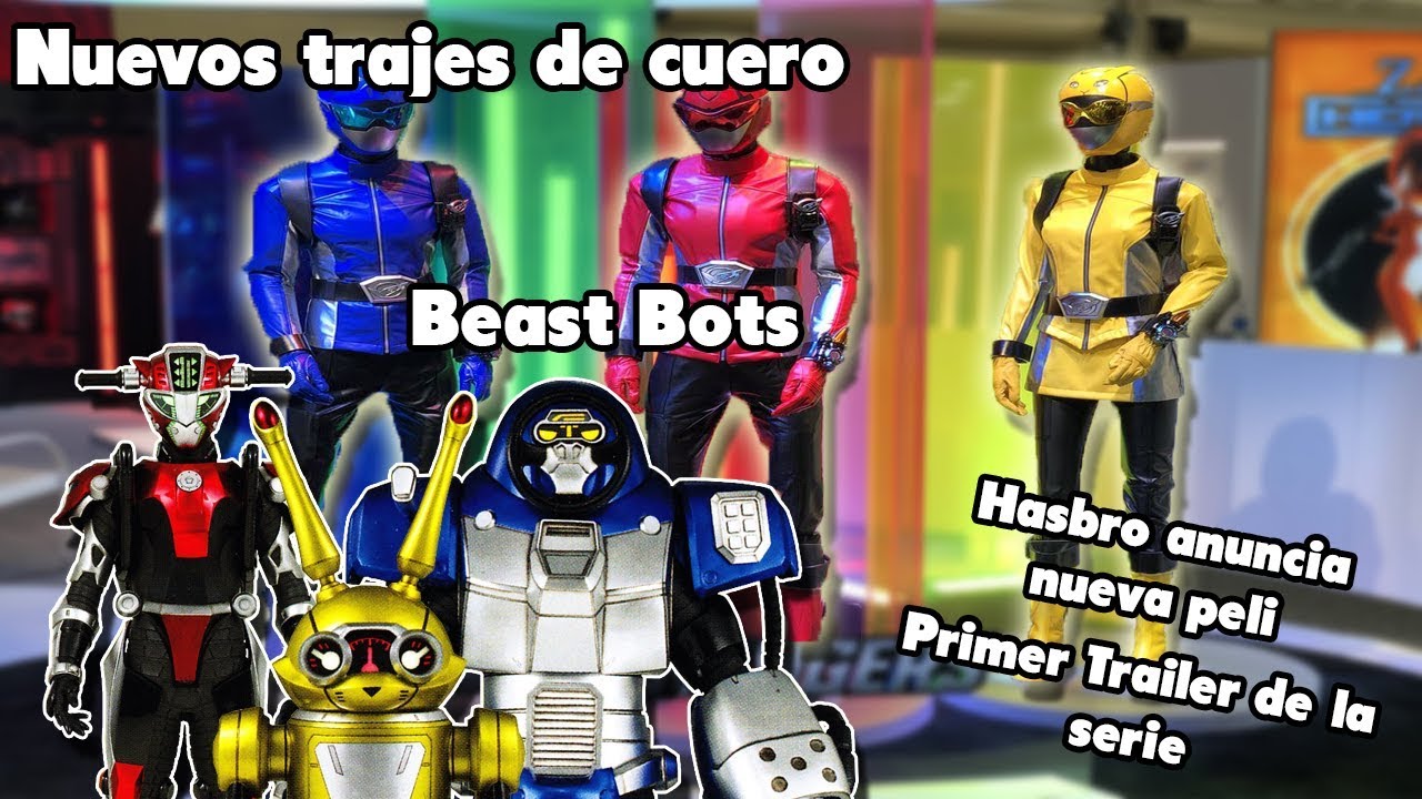 Nueva Película de Power Rangers, Trajes de Beast Morphers, Beast Bots y ...