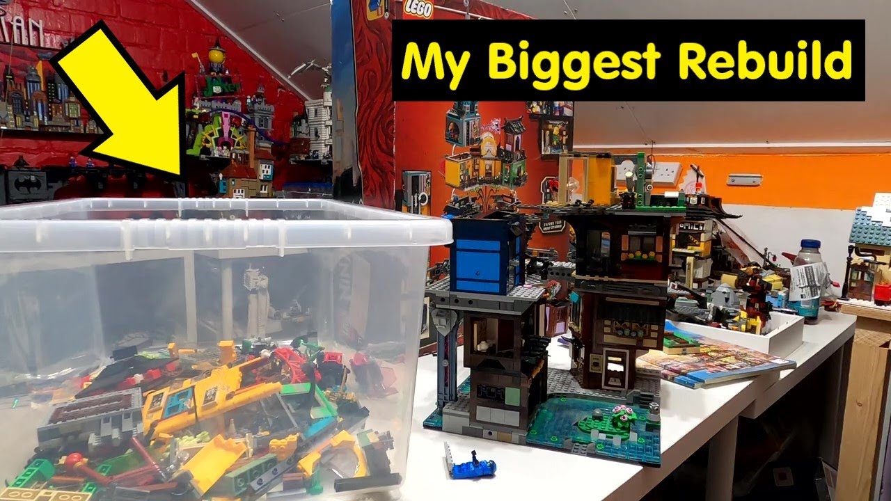 Lego Big Build | Ninjago Gardens Resurrection | Rebuilding Lego Ninjago ...