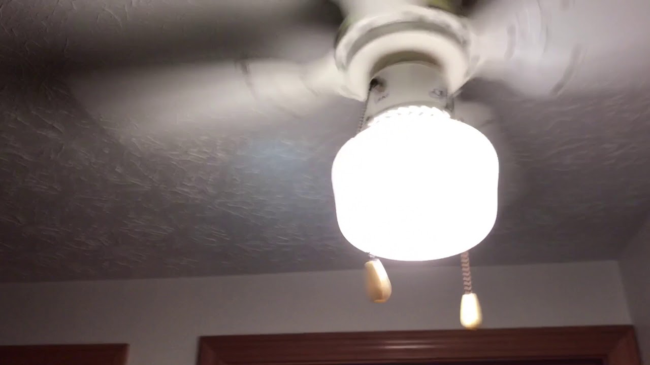 28" Crest spinner ceiling fan - YouTube
