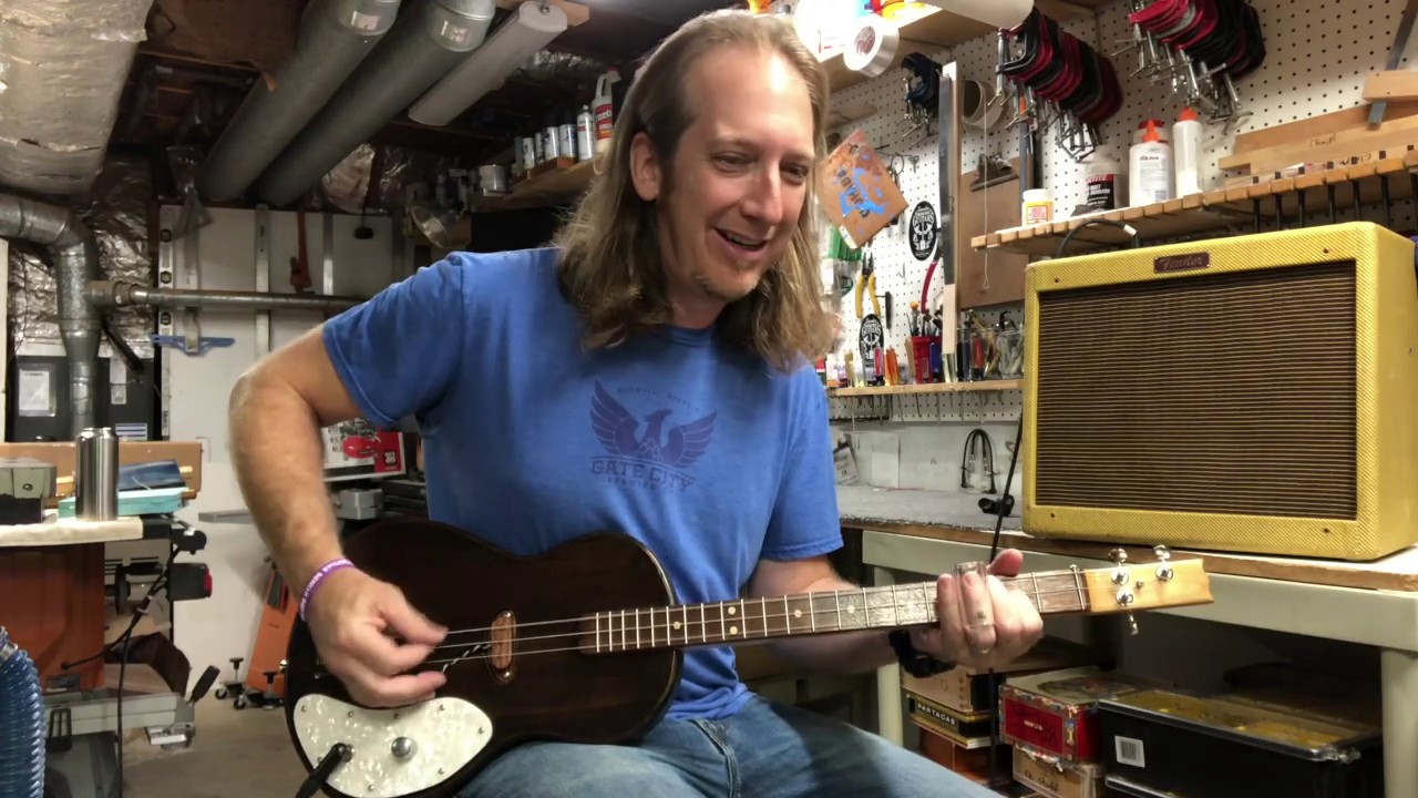 3 String Thursday with Mike Snowden Parlor Solid Body Guitar 8-29-2019 ...
