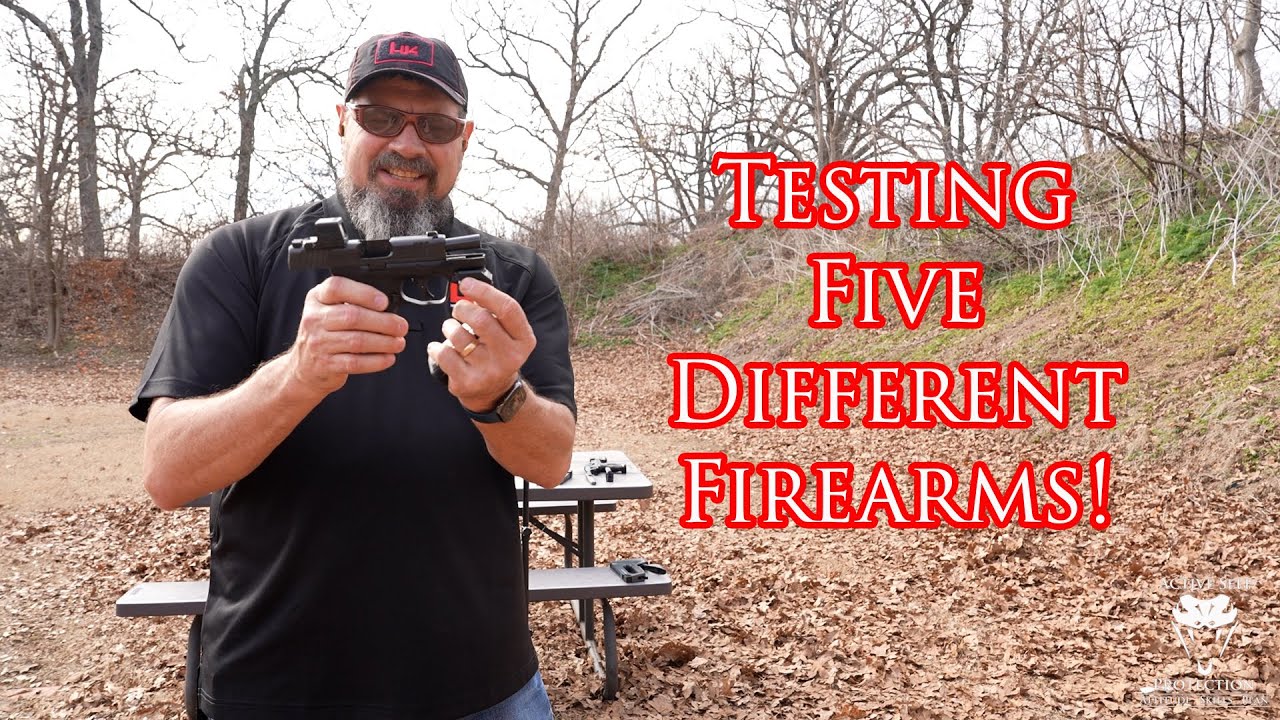 Testing 5 Different Guns With The Mantis Recoil Meter! - YouTube
