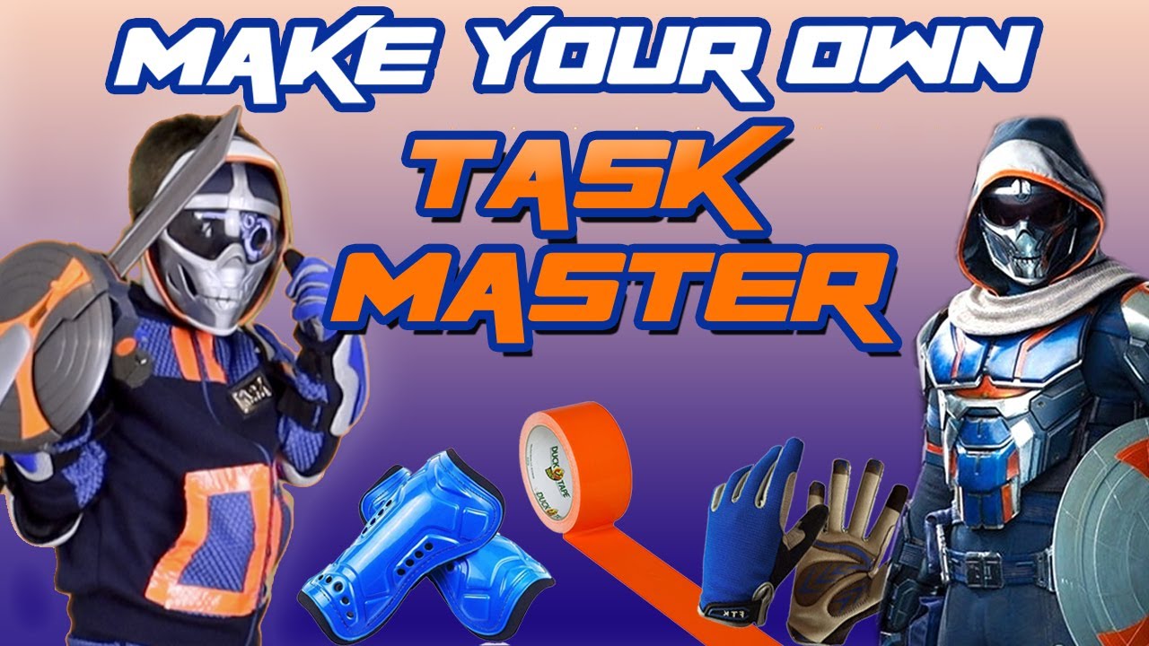 Make Your Own | Kids Ultimate Marvel TaskMaster Costume Toy Review ...