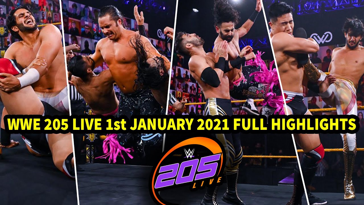 WWE 205 LIVE HIGHLIGHTS 1ST JANUARY 2021 - WWE 205 Live Highlights ...