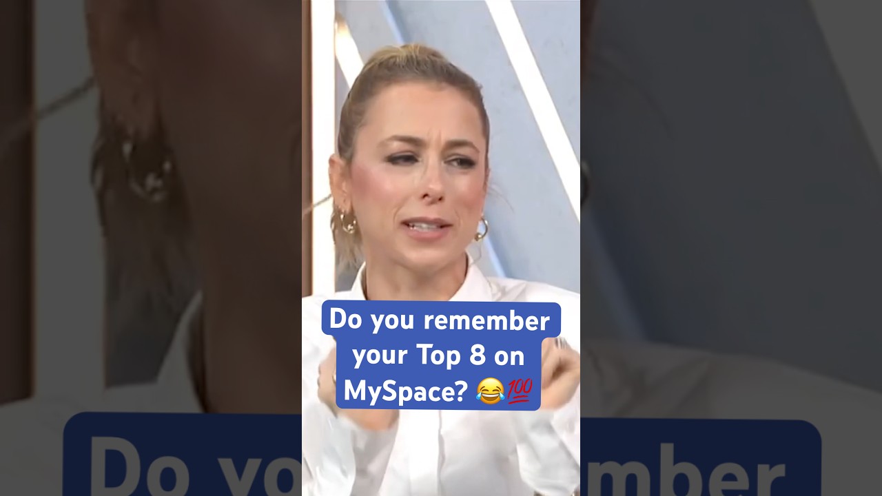 Do you remember your Top 8 on MySpace? 😂💯 - YouTube