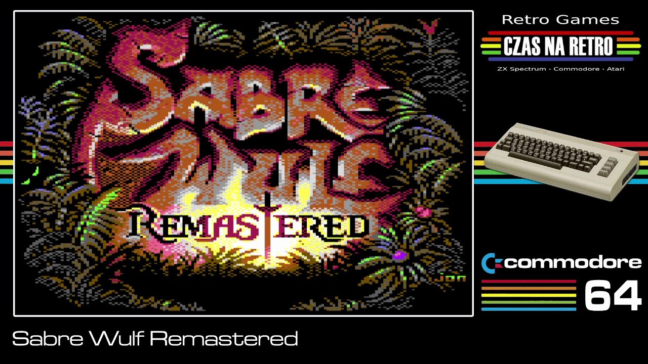 Sabre Wulf Remastered Preview 2 (2025) - Commodore 64 - YouTube