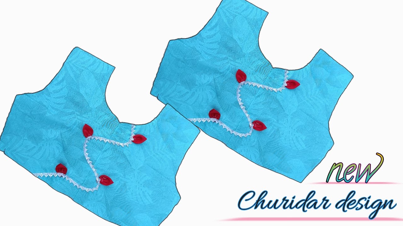 Churidar Neck Designs / New Model Churidar / Easy Churidar Cutting and ...