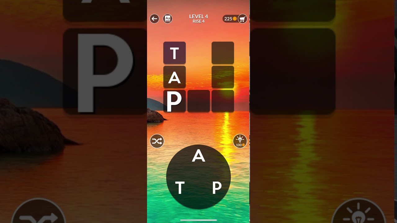[Wordscapes] Level 4 Answers - YouTube