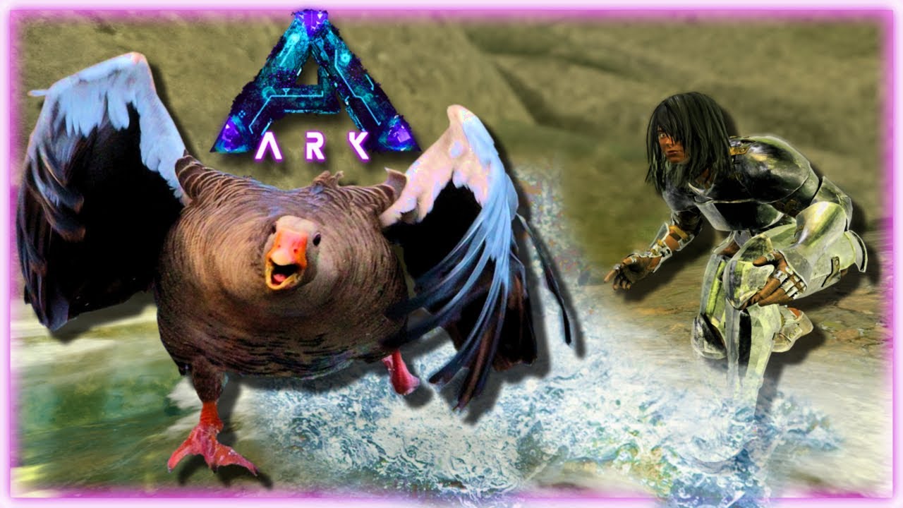 Chasing GOOSE and Shooting The Spit | ARK SURVIVAL EVOLVED ABERRATION ...