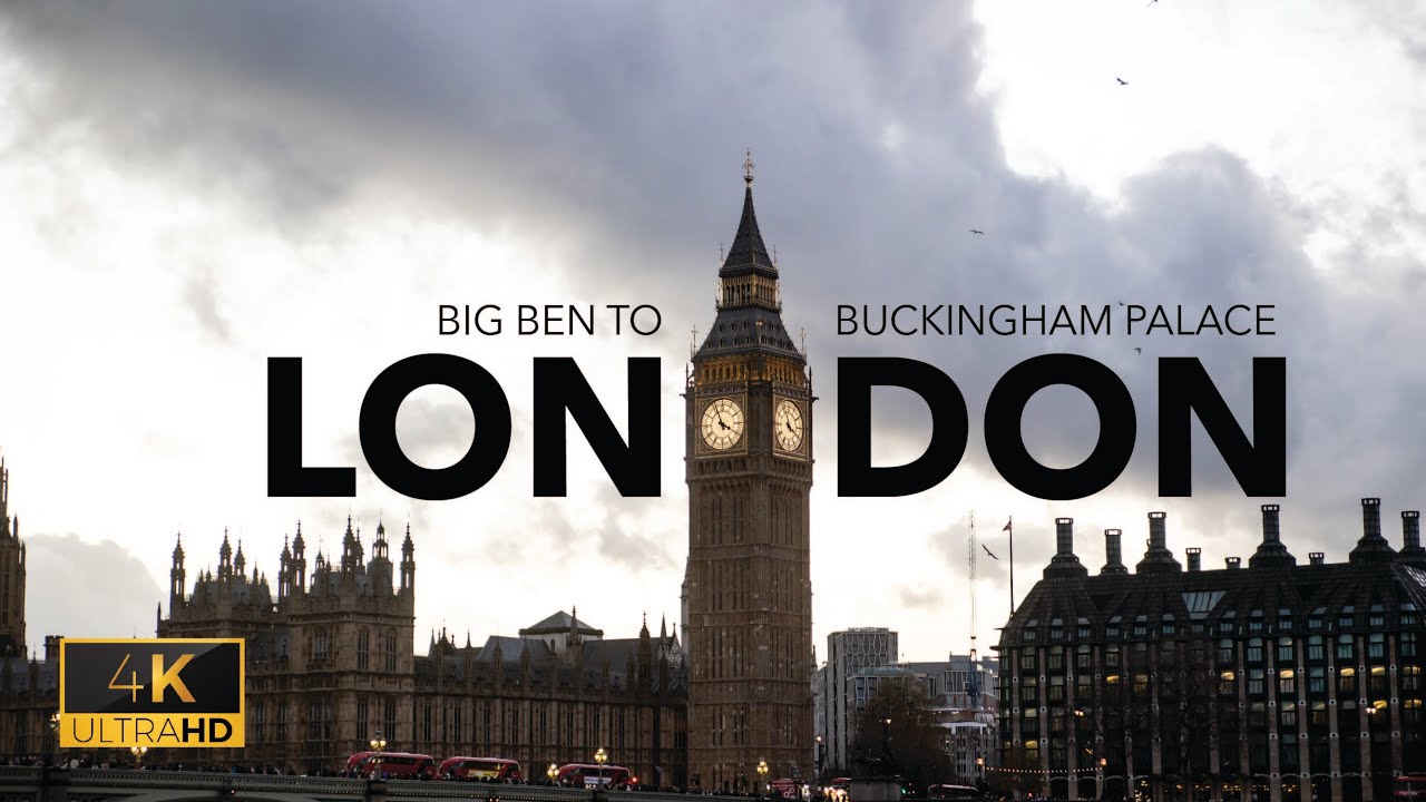 London Big Ben to Buckingham Palace || 4K Walking Tour - YouTube