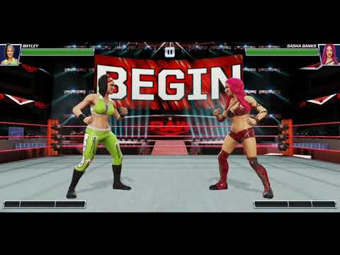 Bayley Vs Sasha Banks