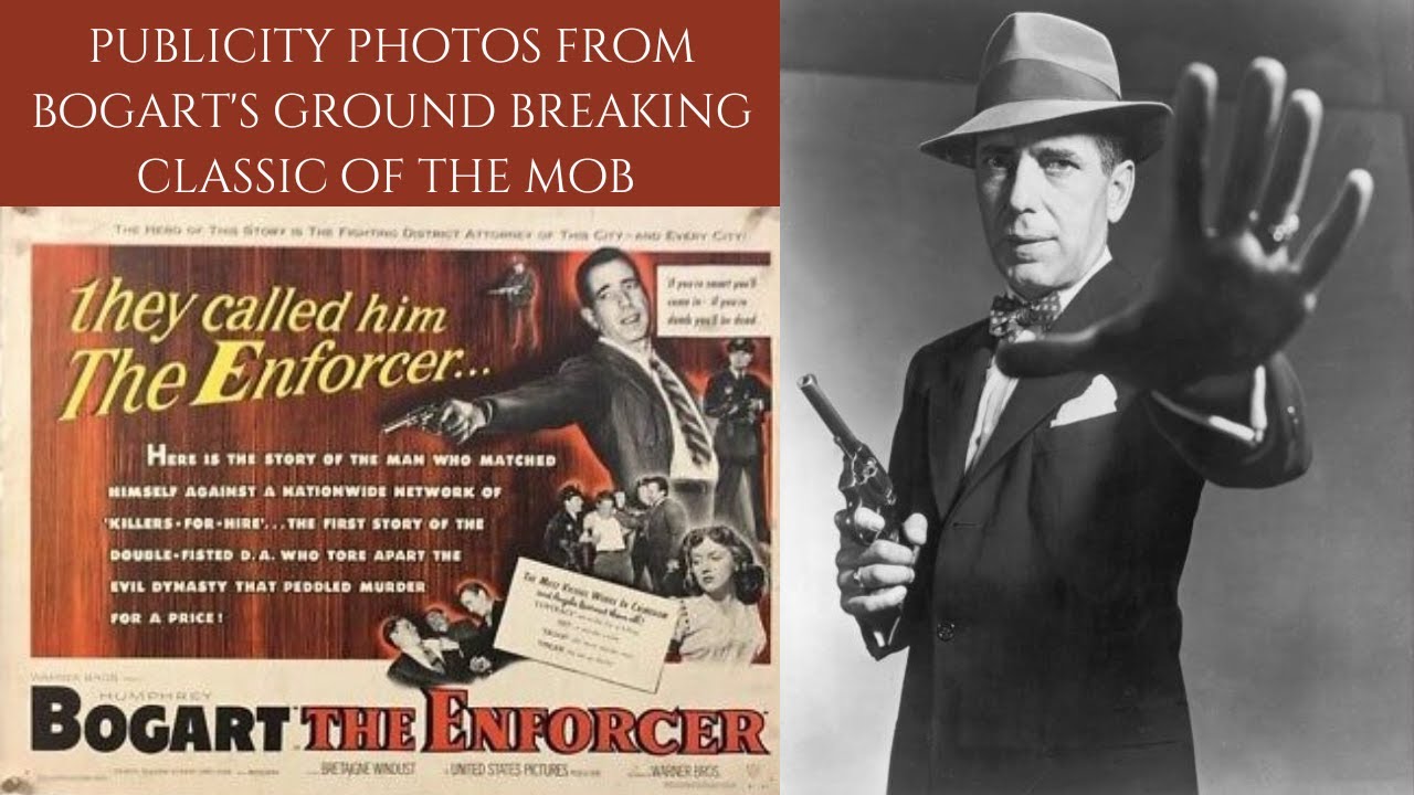 THE ENFORCER 1951 - Photos From Bogart's Ground Braking Noir Classic ...