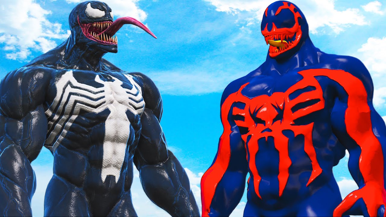 VENOM VS VENOM 2099 - EPIC BATTLE - YouTube
