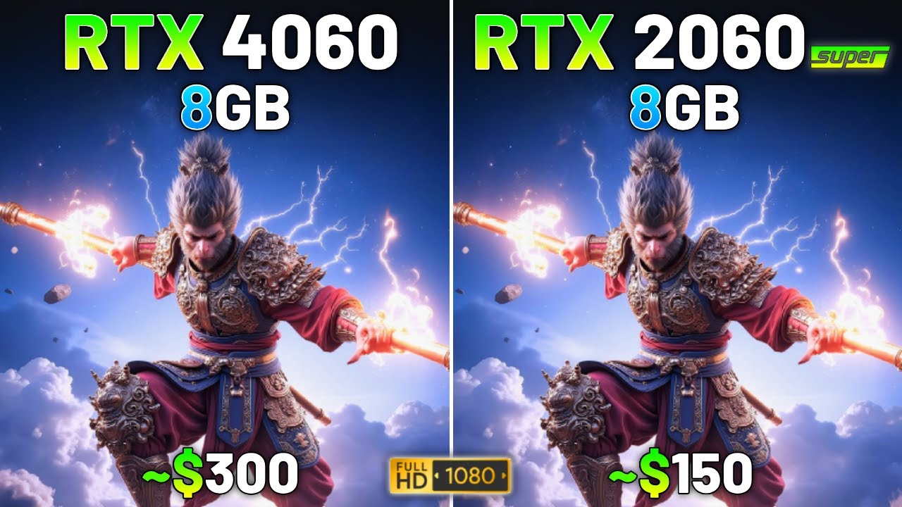 RTX 4060 vs RTX 2060 SUPER | Test in 15 Games | 1080p - YouTube