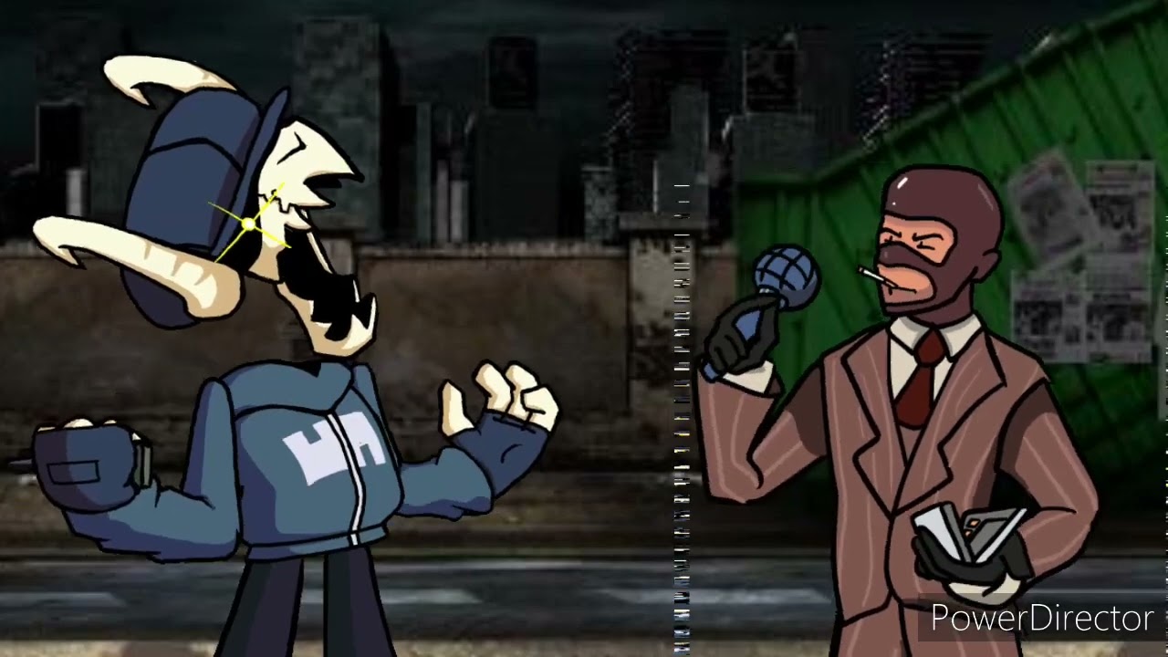 Team Engineer [Tf2] Meets Tabi [Fnf] Sprites Fight - YouTube