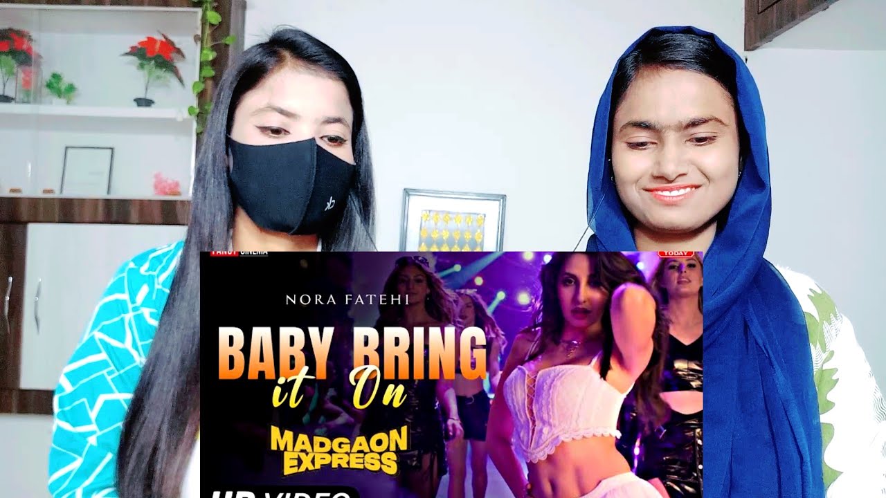 Reaction on Bring It on Song /Madgaon express Movie Song / Nora fatehi Song Reaction/ Pratik ...