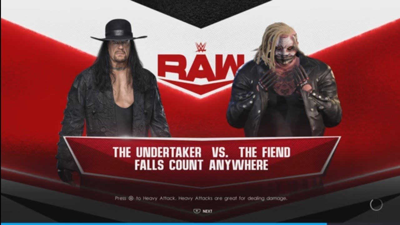 Undertaker vs Fiend|WWE 2k22 - YouTube