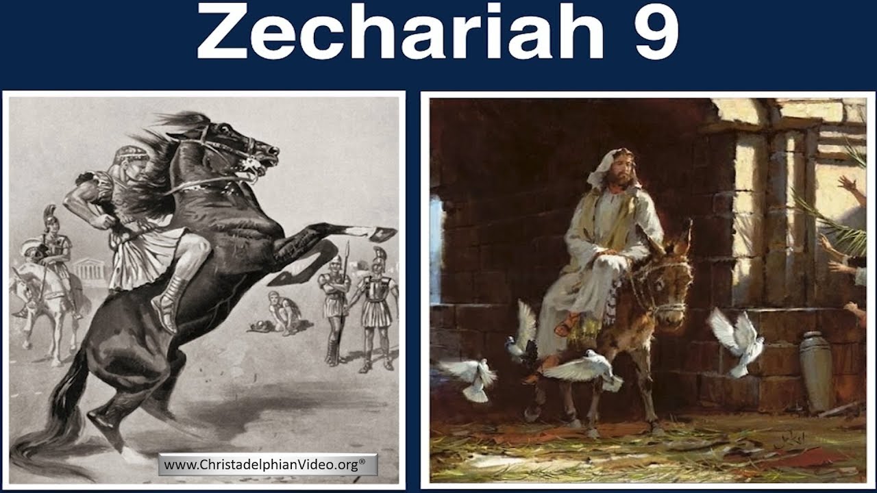 Zechariah 9: The King saves his people from all their enemies - YouTube
