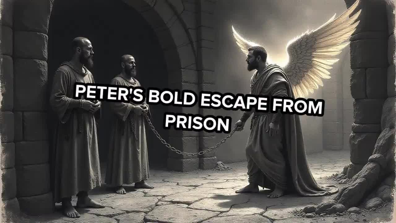 Peter's Bold Escape from Prison | Bible Story - YouTube