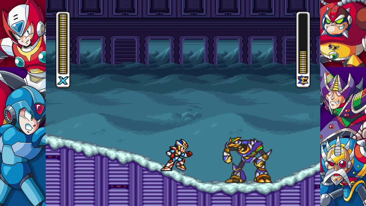 Mega Man X Legacy Collection mega man x 2 again mega man x vs all boss ...