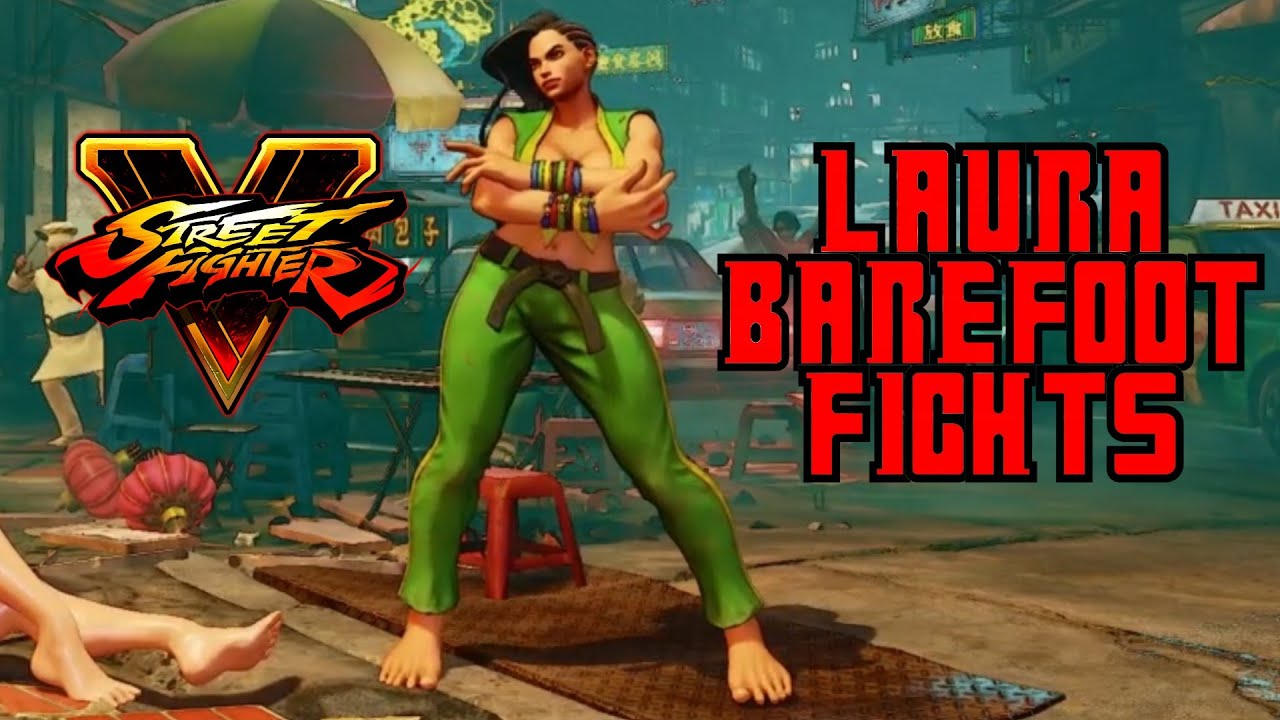 Laura Mod Fights! | Laura Mod | Street Fighter V fights - YouTube