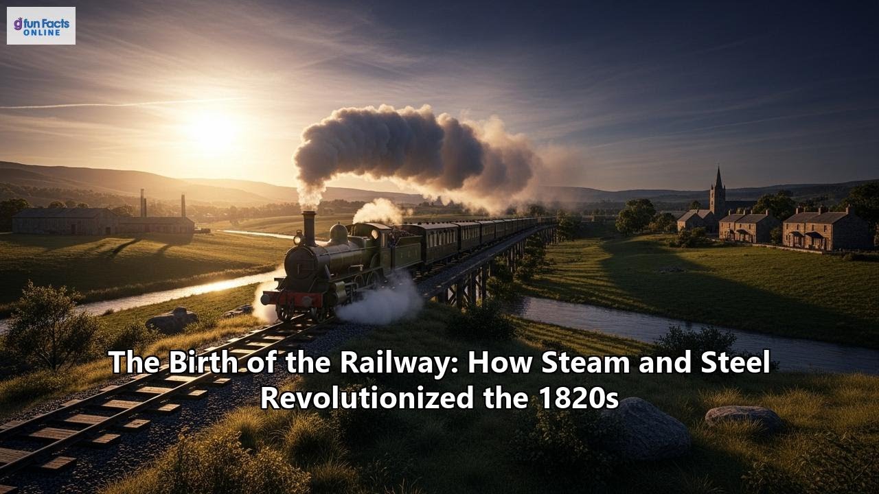 The Birth of the Railway: How Steam and Steel Revolutionized the 1820s ...
