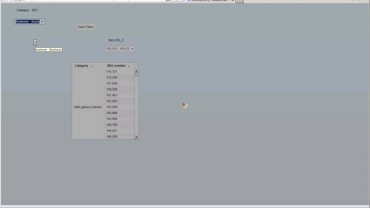 Cascading Dropdowns - SAP BO Design Studio - with universe Datasource ...