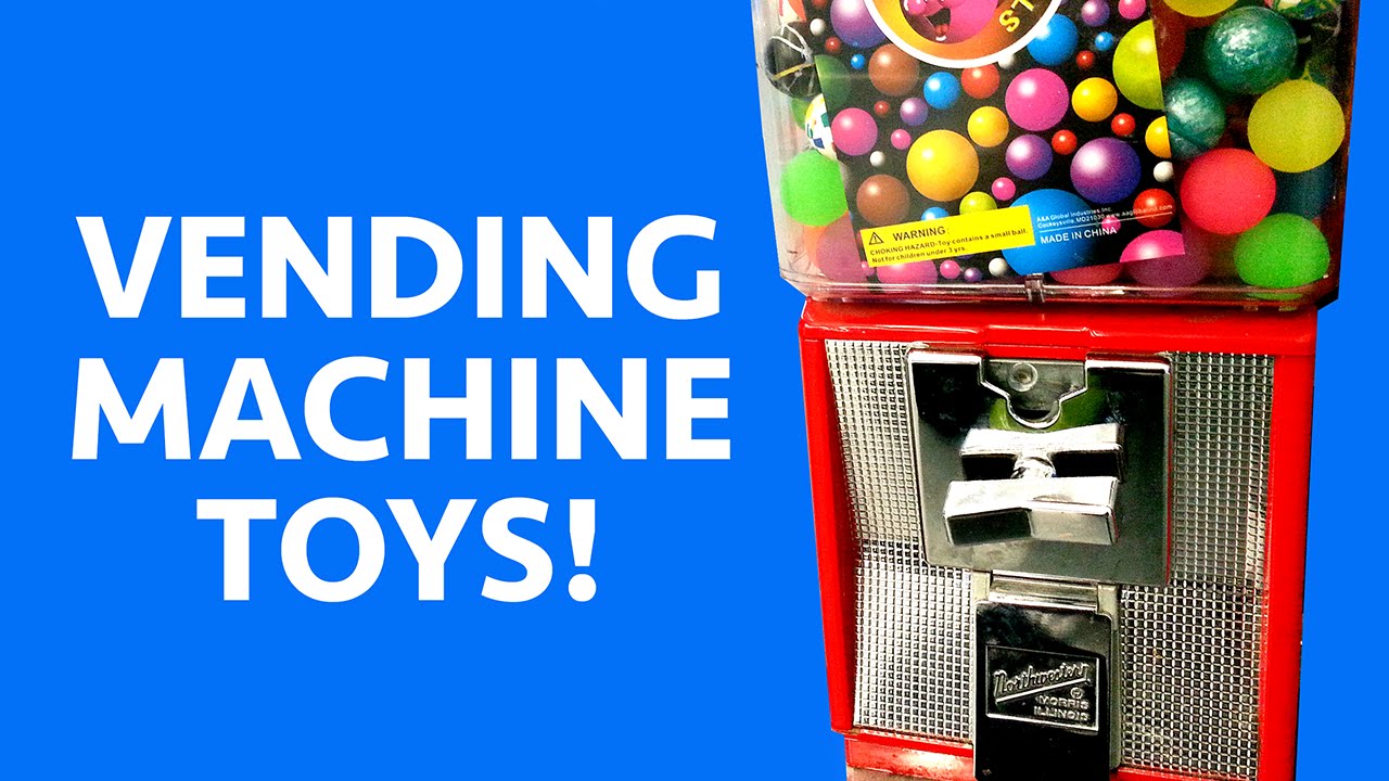 Addictive Vending Machine Toys Surprise Opening - Egg Capsules To Come ...