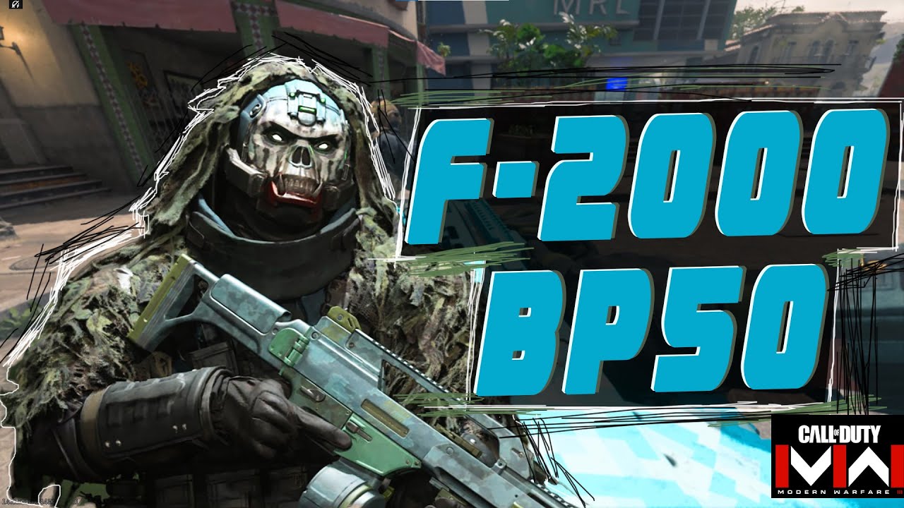 Call of Duty Modern Warfare 3 - BP50 THE F-2000 - YouTube