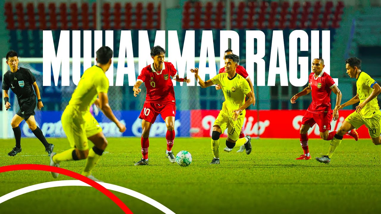 Debut Muhammad Ragil Bersama Timnas Indonesia U23 - YouTube