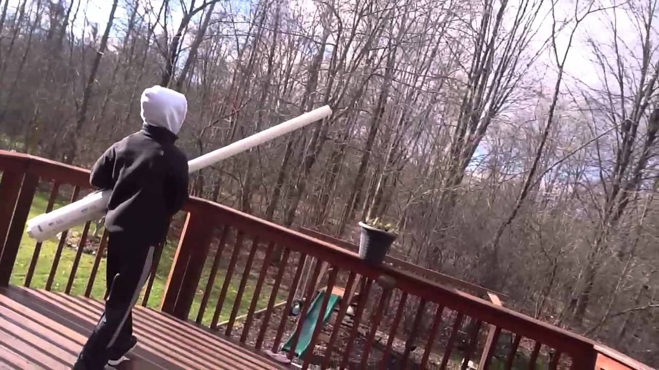 Potato launcher - YouTube