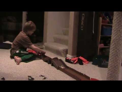 Schaper Tyco Stomper track with Trucks including new Matchbox Power ...