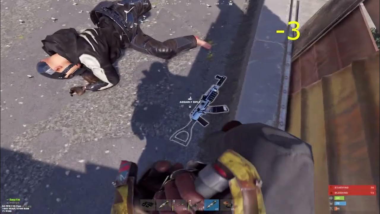 Раст, ЗАЛЕТЕЛ на КОСМИК и ДАЛ -5 в РАСТ | RUST #rust #раст - YouTube