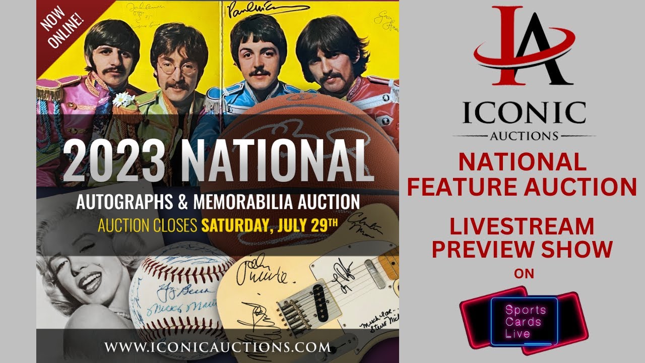 Iconic Auctions Live | 2023 National Feature Auction Showcase | July 21 ...