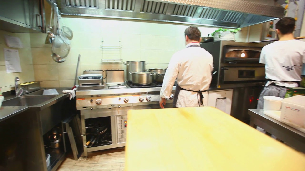restaurant kitchen - YouTube