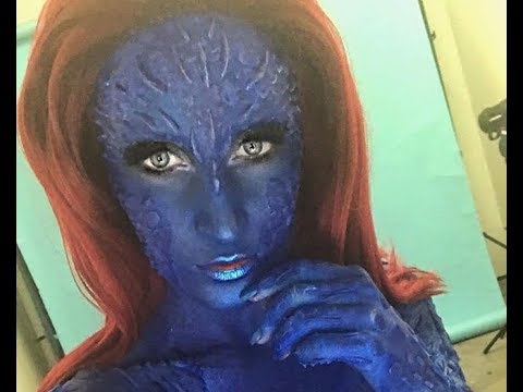 Transforming Holly Wolf into Mystique