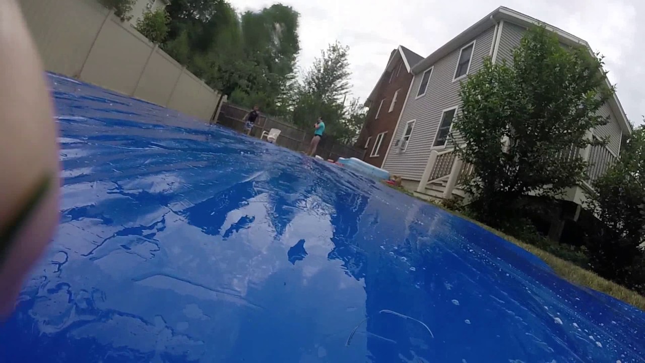 Slip And Slide Fun With Friends Youtube