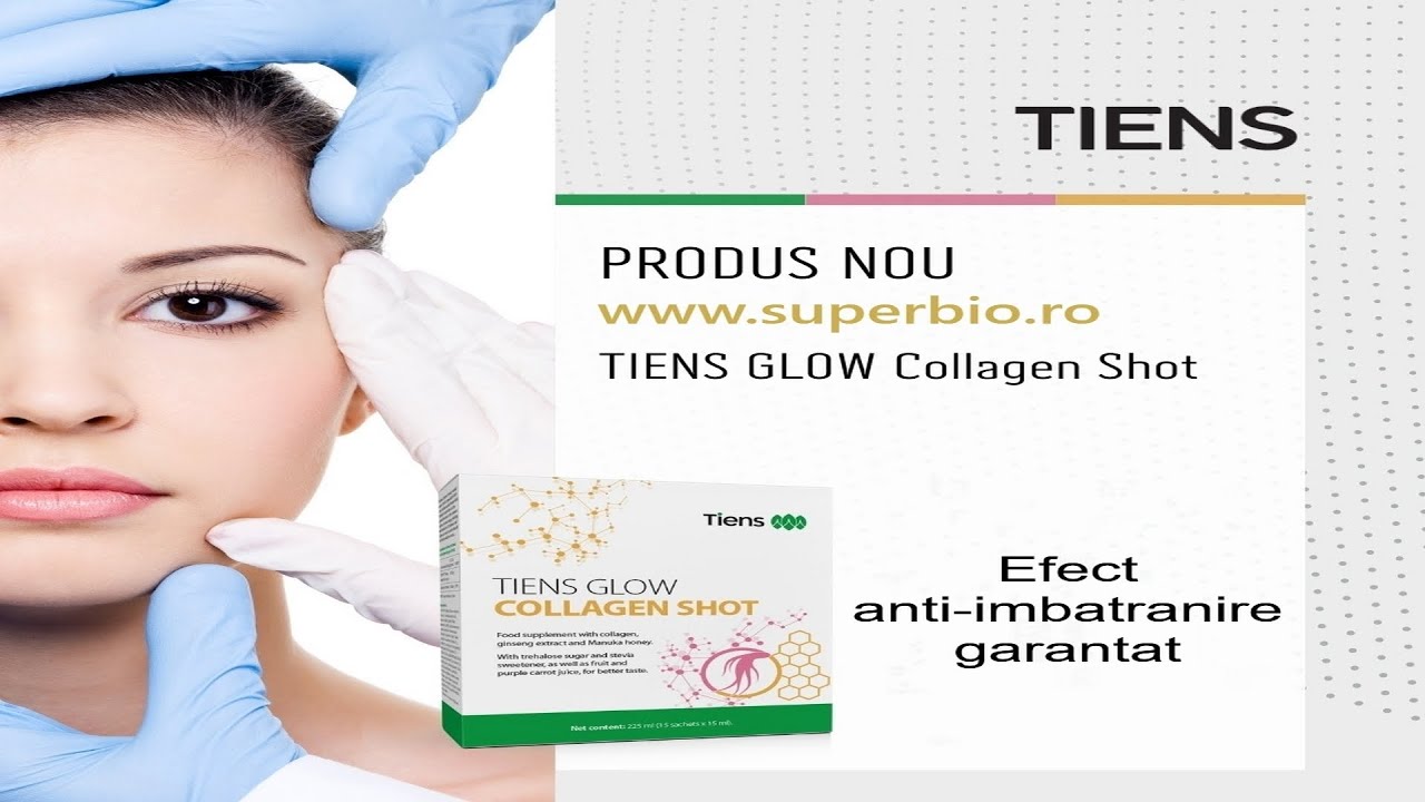 TIENS Glow Collagen Shot (RO) - 9 nov 2021 - YouTube